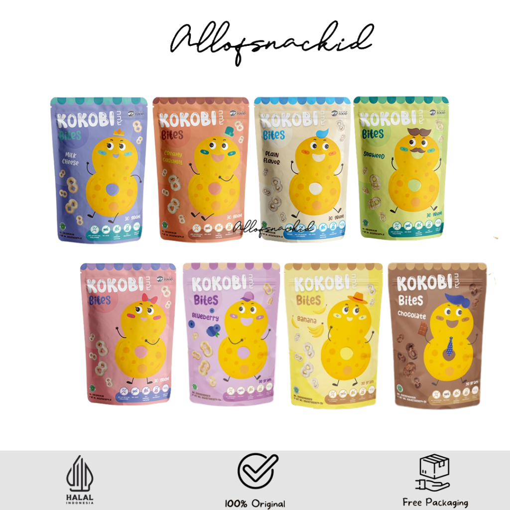 Jual Abe Food - Kokobi Bites - Snack Anak - Camilan Anak - 30gr ...