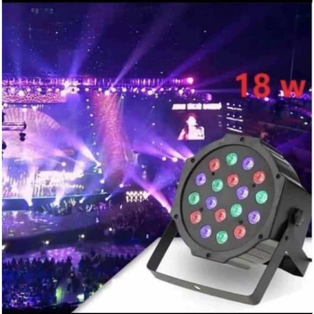 Jual Lampu Par Led Panggung Disco 18 Watt RGB Lampu Sorot Panggung ...