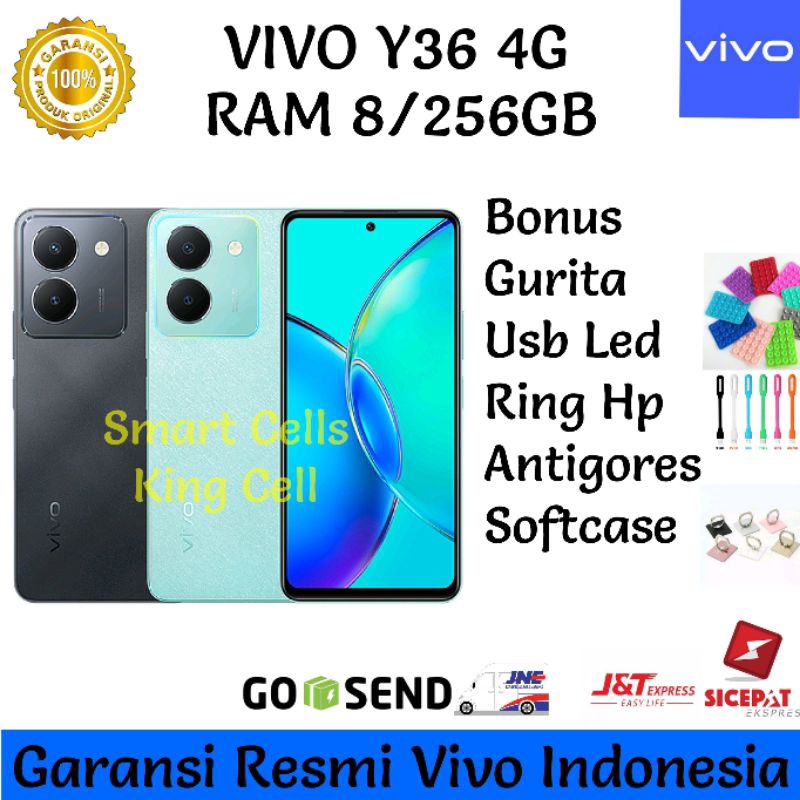 Jual VIVO Y36 8/256GB 4G GARANSI RESMI VIVO INDONESIA | Shopee Indonesia