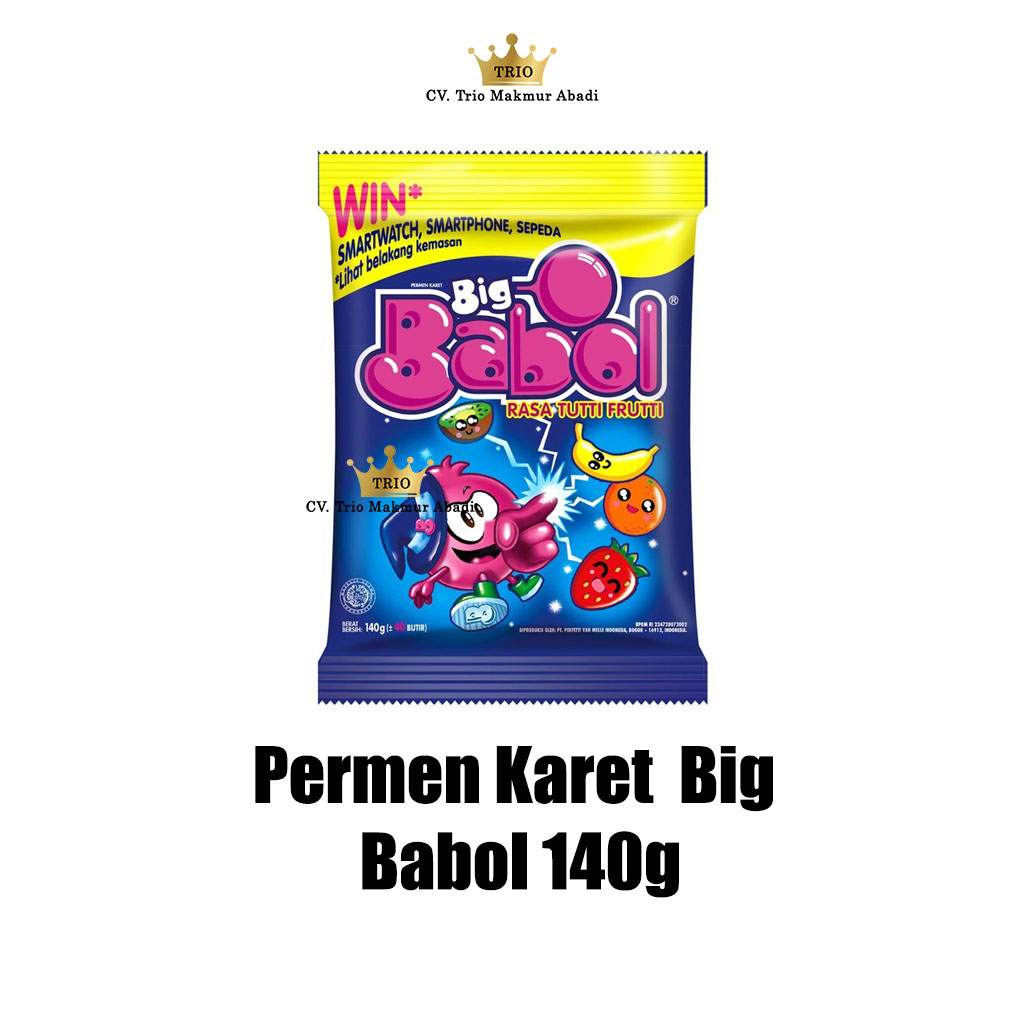 Jual Permen Karet Big Babol 140g | Shopee Indonesia