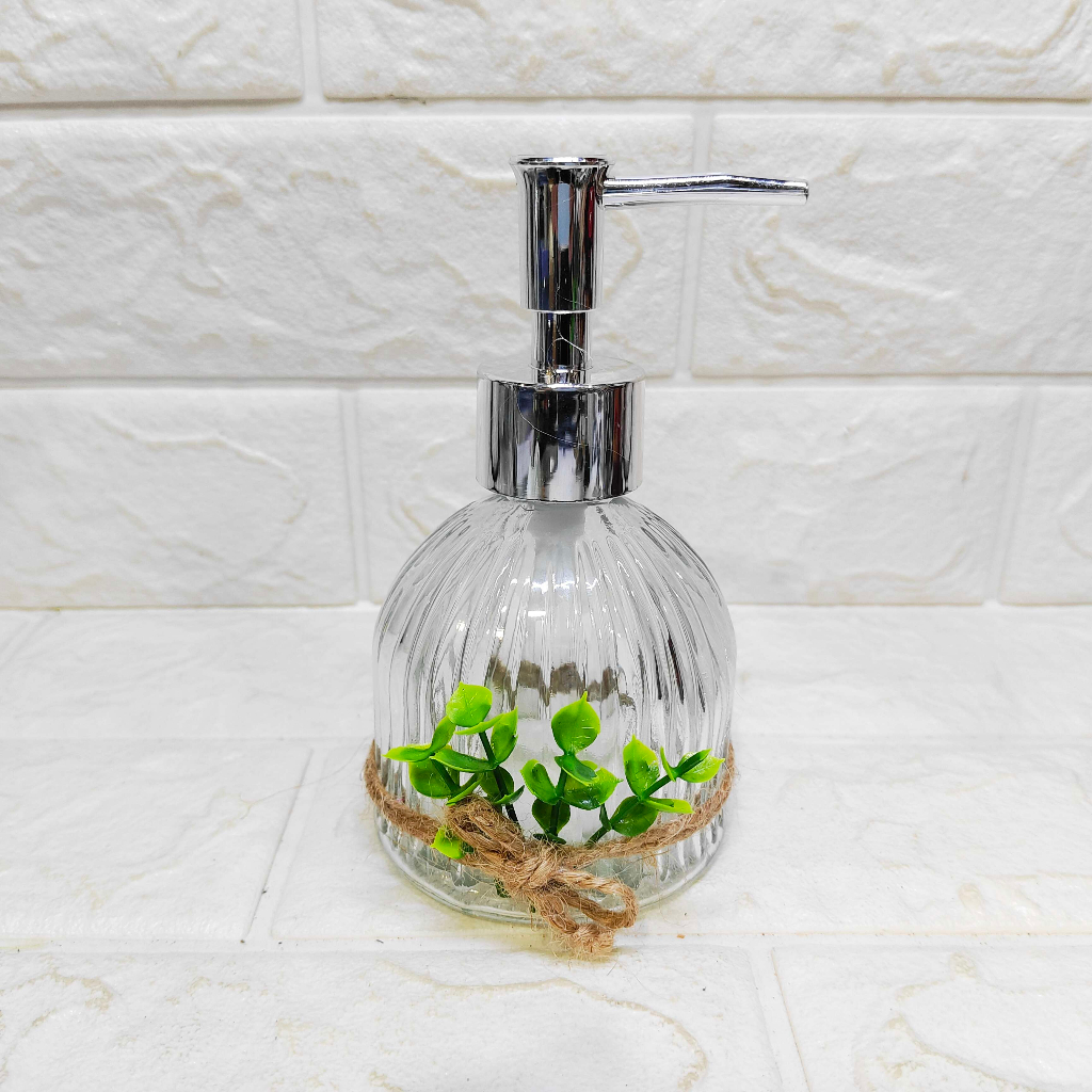Jual Botol pump 250ml estetik tempat sabun cuci tangan wastafel ...