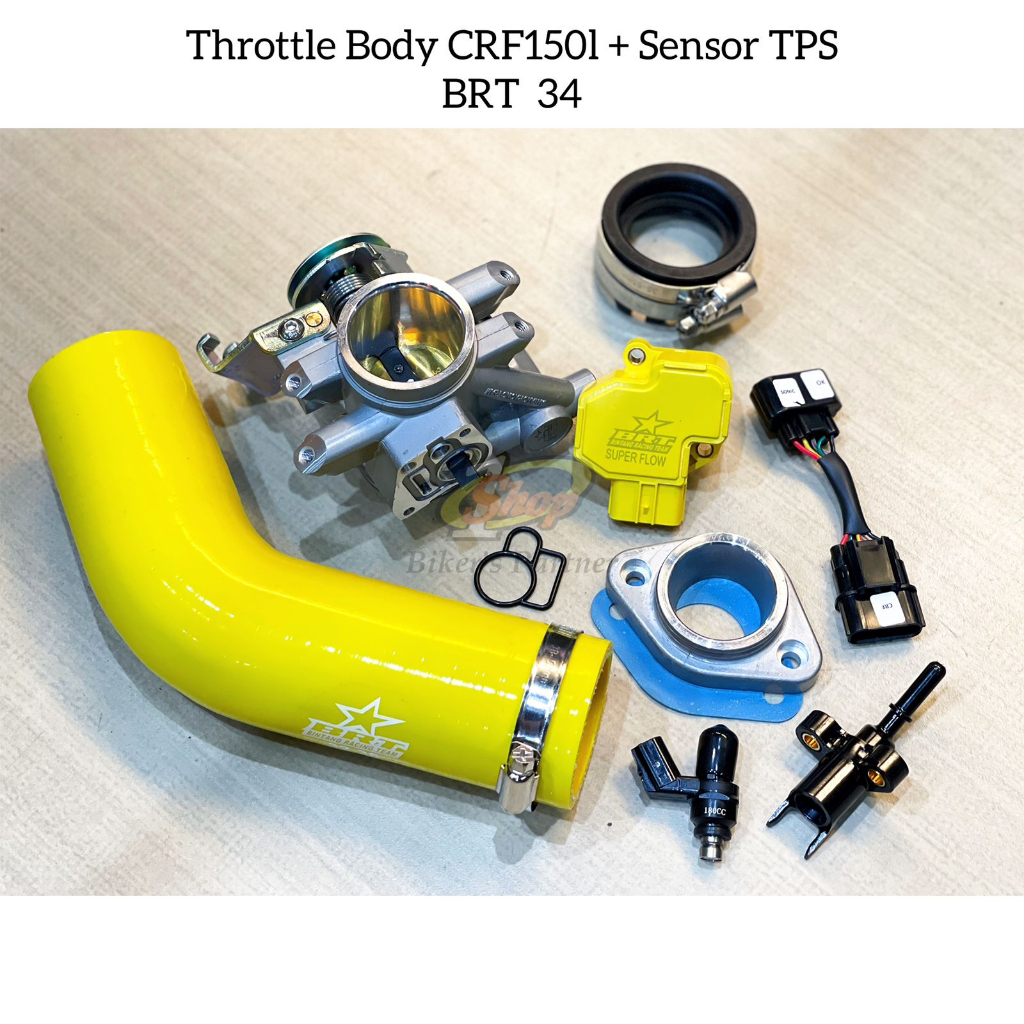 Jual Throttle Body Plus Sensor TPS BRT 34 CRF 150 | Shopee Indonesia