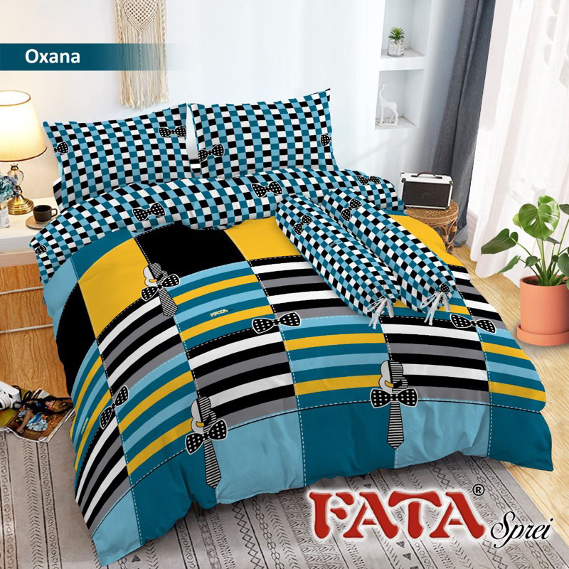 Jual FATA - Bed Cover Set Oxana Ukuran 120x200 ( Single Size ) | Shopee ...