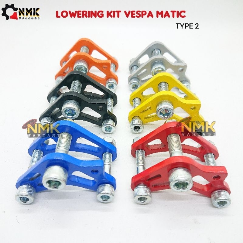 Jual Lowering Kit Vespa Sprint Primavera Lx S Penurun Shock Belakang ...