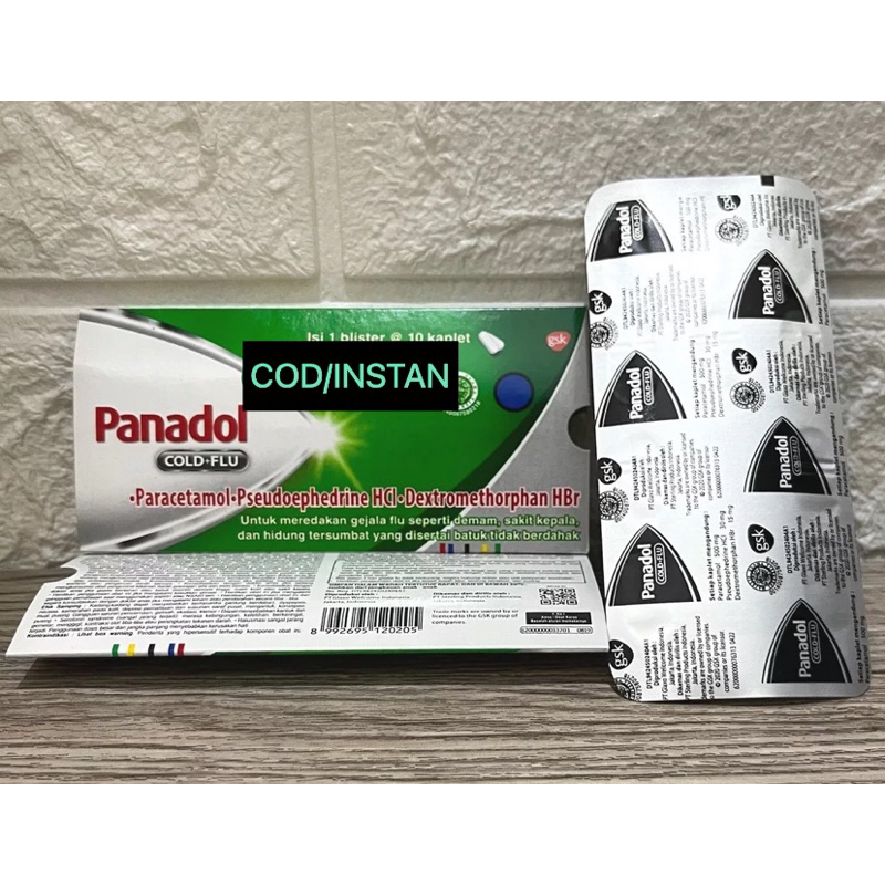 Jual PANADOL FLU & BATUK 10tablet | Shopee Indonesia