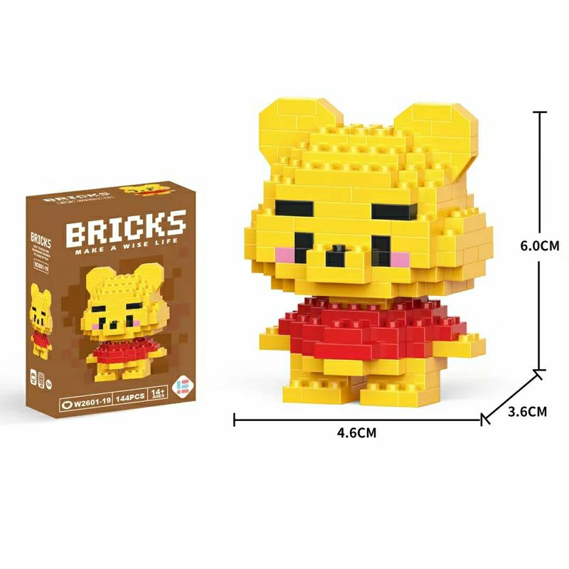 Jual Nano Block Mainan Balok Building Block Nano Bricks Balok Susun ...