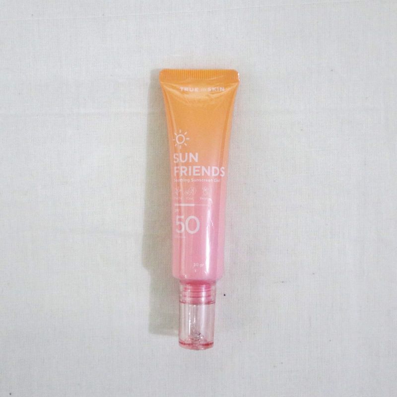 Jual (30gr) True to Skin Sun Friends Soothing Sunscreen Gel SPF 50 PA ...