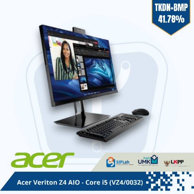 Jual TKDN - All In One PC Acer Veriton Z4 Intel Core I5 - VZ4/0032 8/ ...