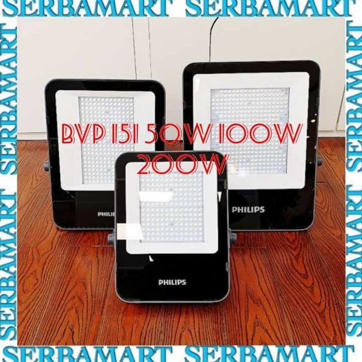 Jual LAMPU SOROT PHILIPS BVP151 50W 100W 200W COOL WHITE 6500K BVP 151 LED | Shopee Indonesia