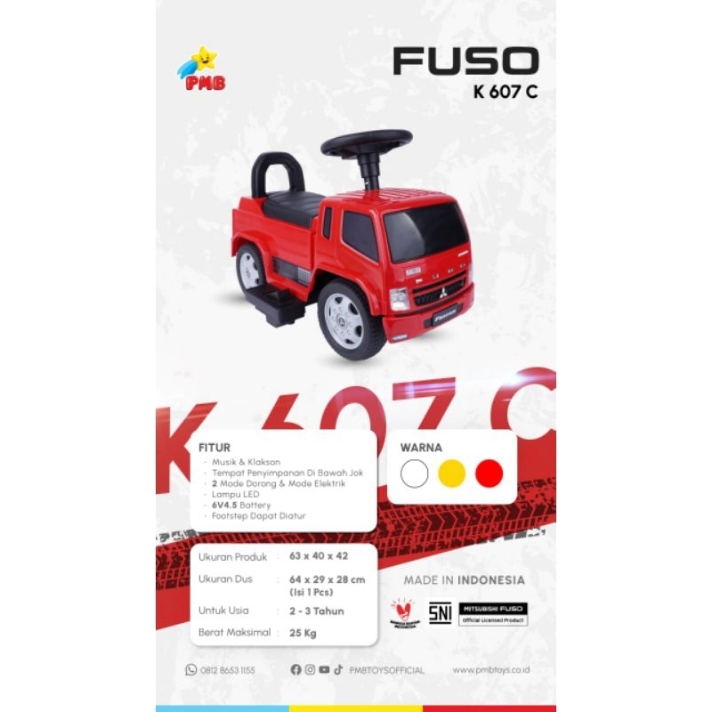 Jual TOLOCAR – MITSUBISHI FUSO SERIES – K607C K-607C K 607C | Shopee Indonesia