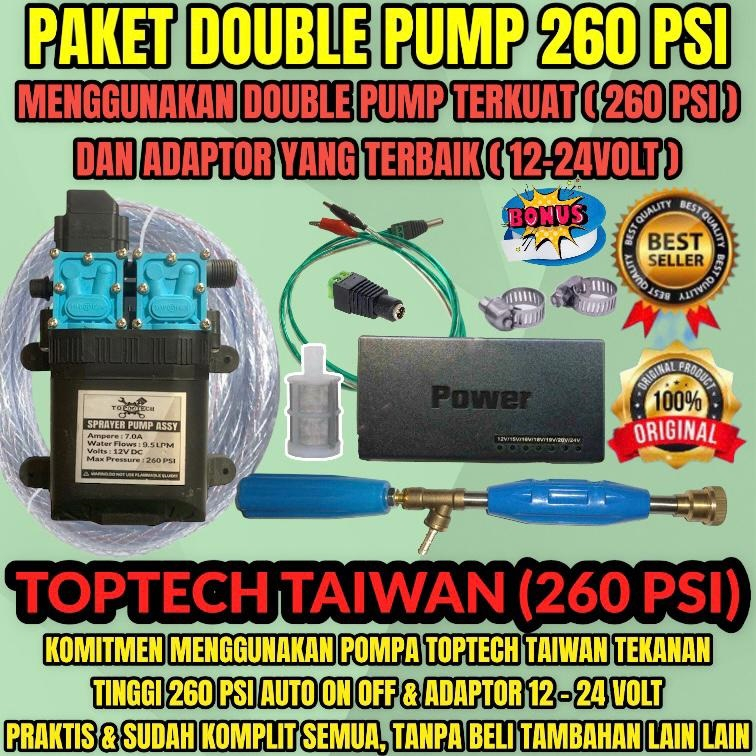 Jual ALAT CUCI AC CUCI MOBIL MOTOR POWER DOUBLE PUMP JET CLEANER ...