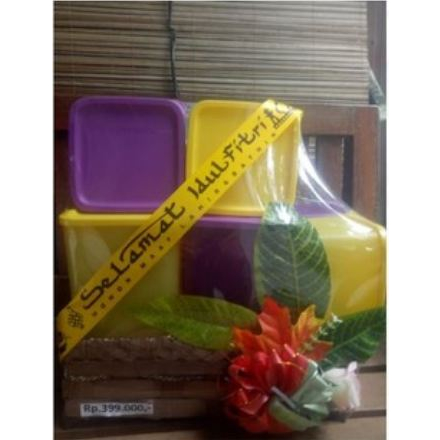 Jual Parcel Tupperware Official Store Set Hampers Cantik Satu Set Isi 6 ...