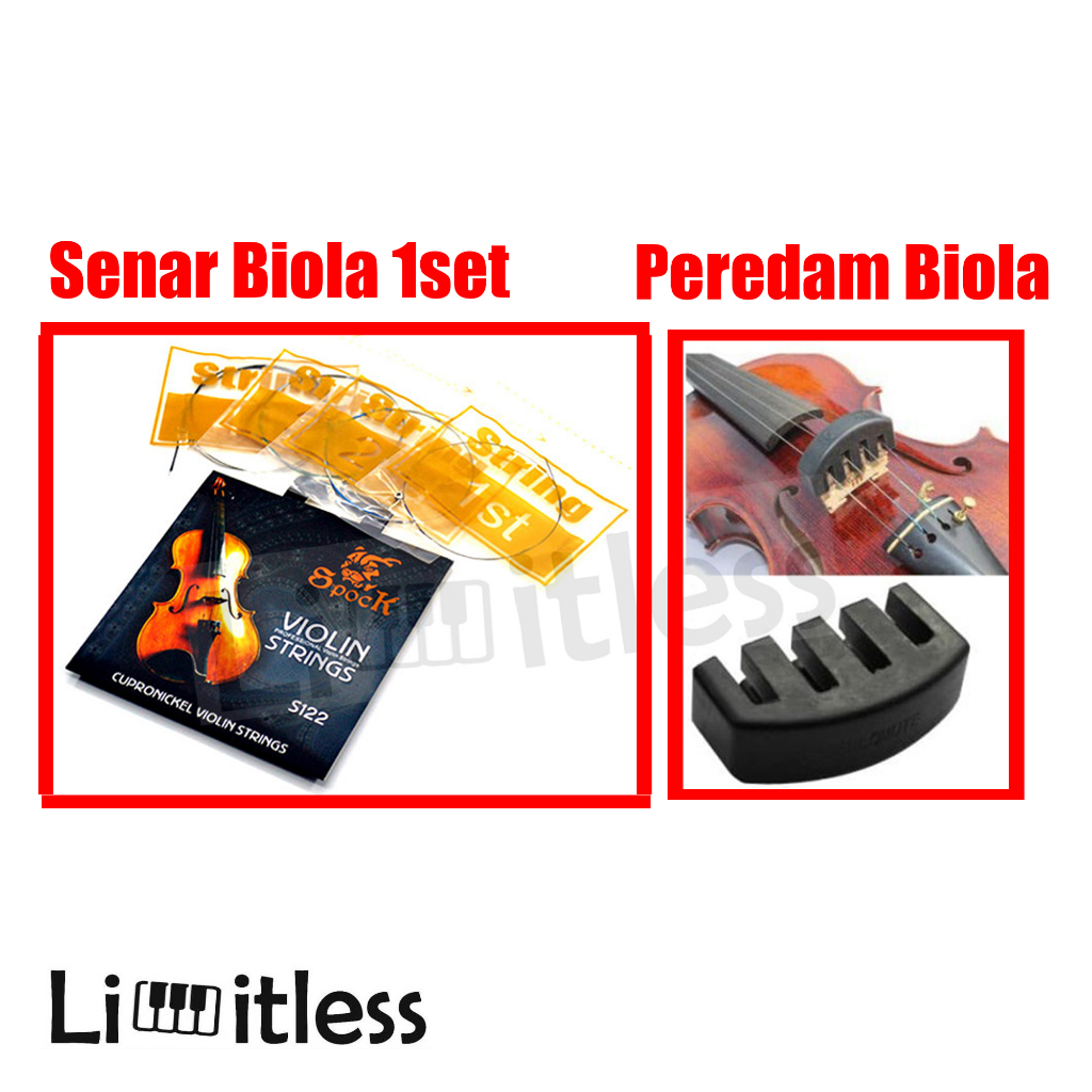 Jual Senar Biola / Violin Strings 1/4 1/2 3/4 4/4 1Set 4Senar Original ...