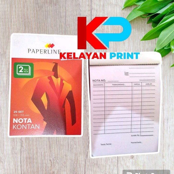 Jual NOTA KONTAN KECIL 2 PLY PAPERLINE/ KIKY SATUAN | Shopee Indonesia