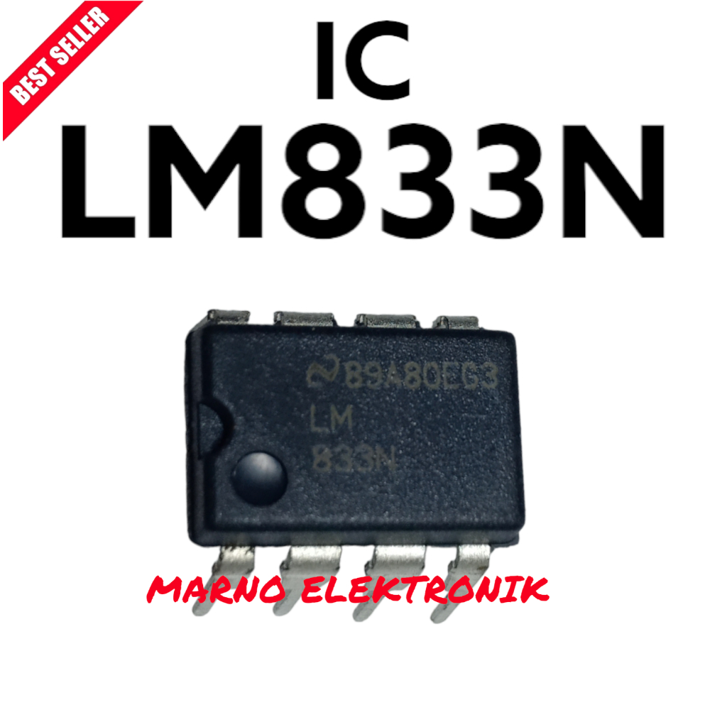 Jual IC LM833N LM 833N LM833 LM 833 ASLI ORI ORIGINAL | Shopee Indonesia