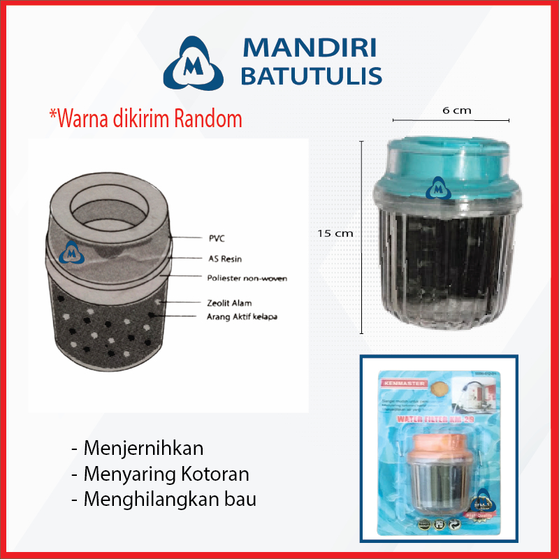 Jual Saringan air Filter Kran Keran Air Water Filter Carbon KENMASTER ...
