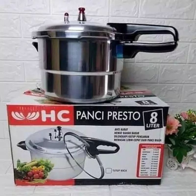 Jual panci Presto HC 8 L | Shopee Indonesia