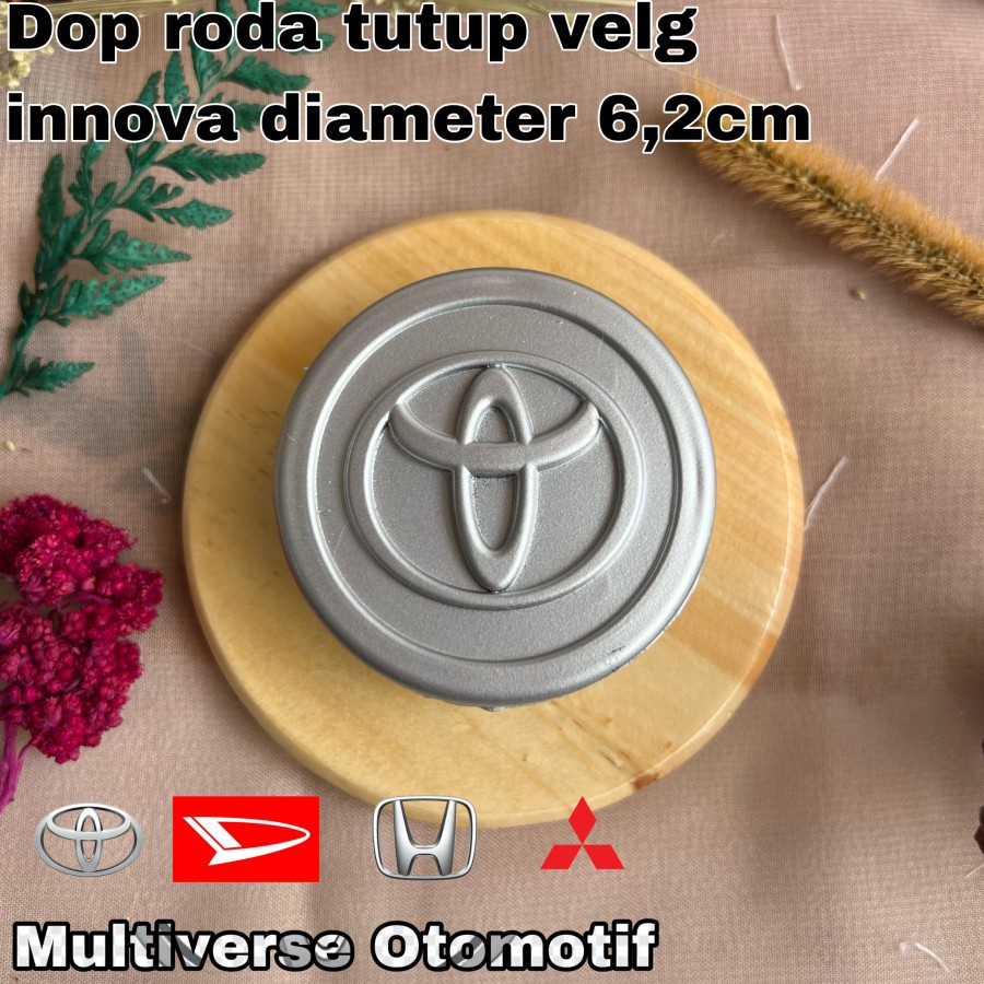 Jual Dop velg Roda Innova 2005-2015 Diameter 6.2cm Original Quality ...