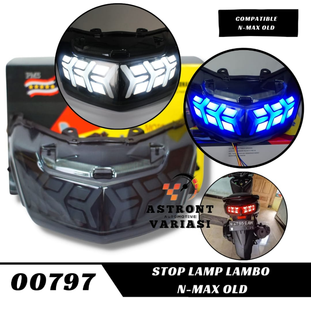 Jual Lampu Stop Nmax Old Model Lambo Stoplamp Nmax Old Lamborghini ...