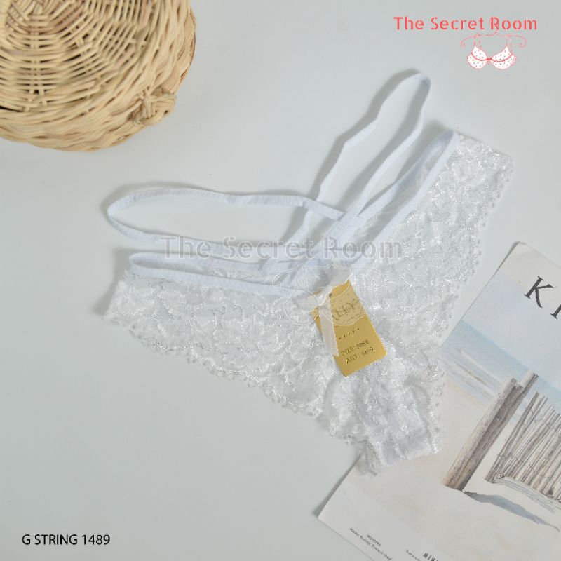 Jual TALLY CD CELANA DALAM G-STRING/GSTRING 1489 I FREE SIZE FIT L I BAHAN RENDA HALUS | Shopee ...