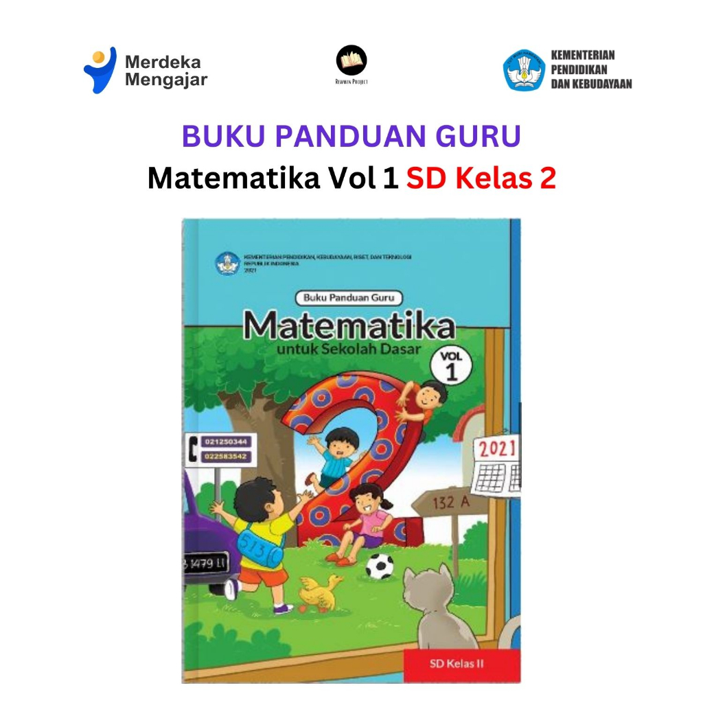 Jual Buku PANDUAN GURU Matematika Vol 1 SD Kelas 2 Kurikulum Merdeka | Shopee Indonesia