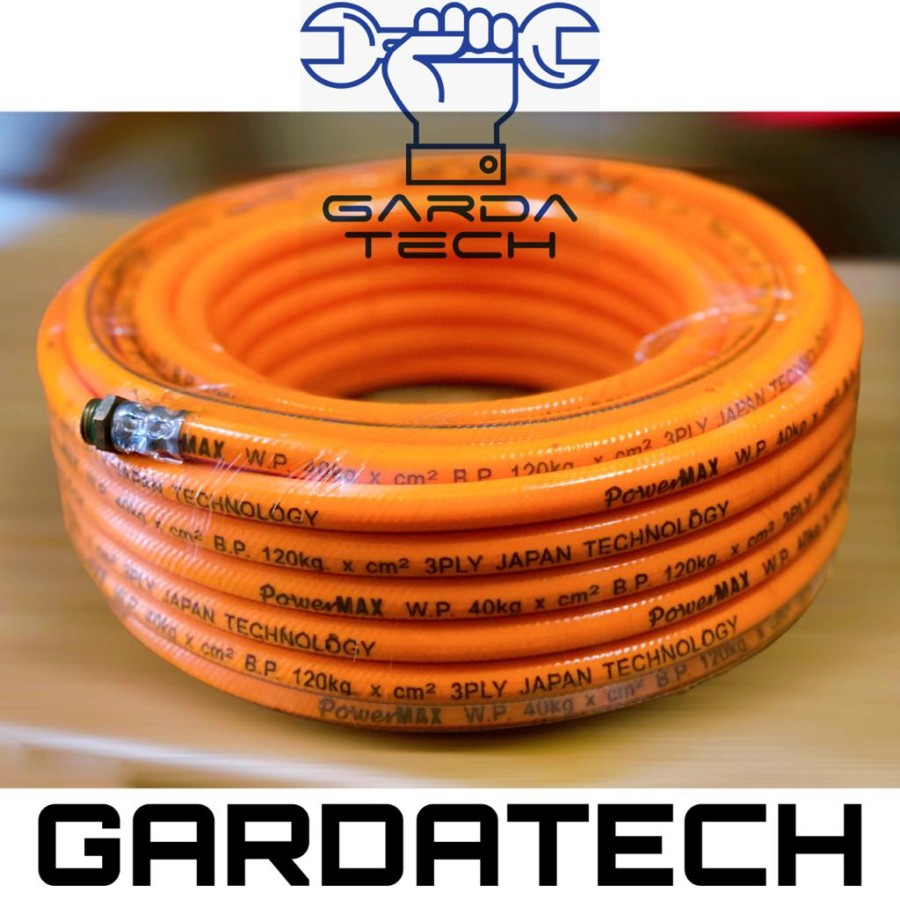 Jual Selang Kompresor Angin Air Sprayer Hose Compressor 20 Meter ...