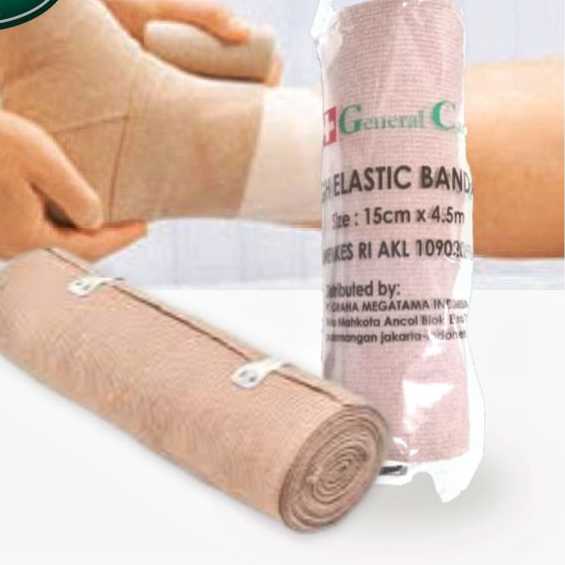 Jual Elastic Bandage GC 6 inch General Care / Perban Elastis 15 cm x 4 ...