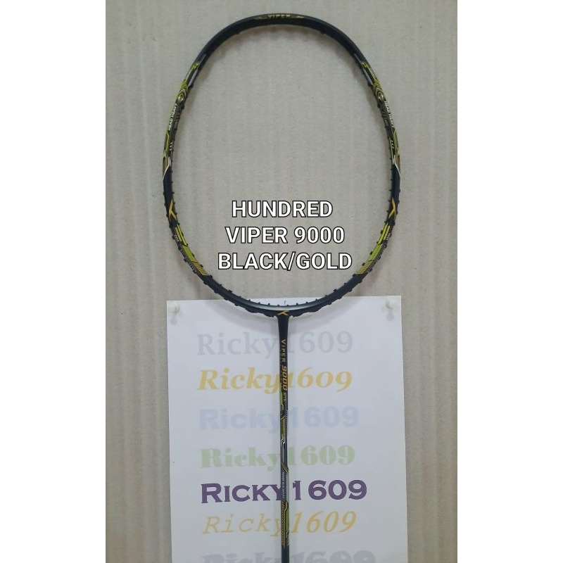 Jual RAKET BADMINTON HUNDRED VIPER 9000 - HEAD HEAVY - SMASH POWER - 32 ...