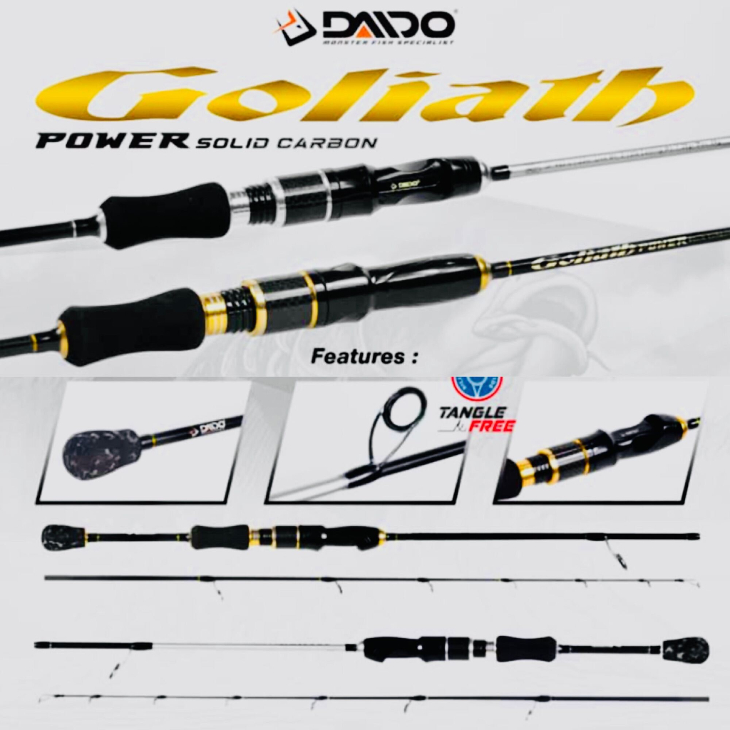 Jual Joran Goliath Power Js 120 135 (5-12 Lb) | Shopee Indonesia