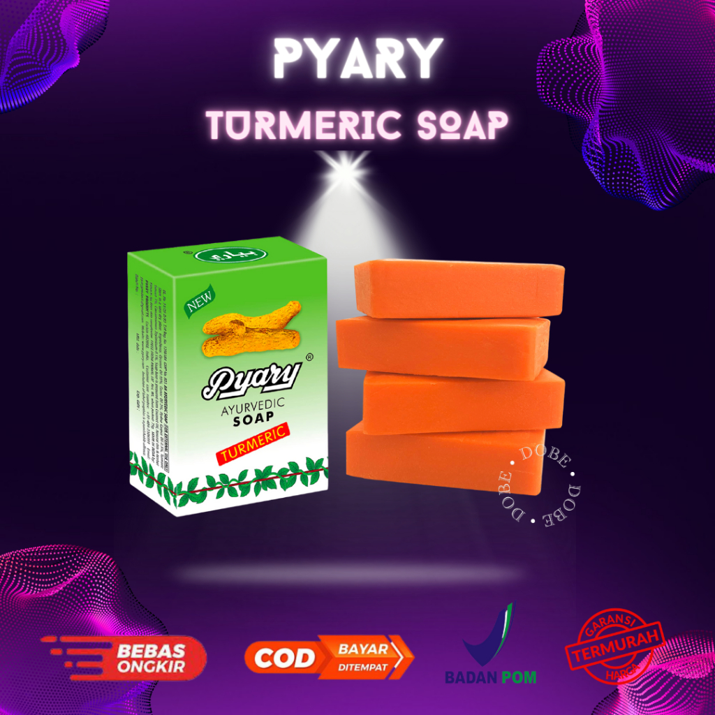 Jual PYARY Turmeric Soap (SABUN MENCERAHKAN) | Shopee Indonesia