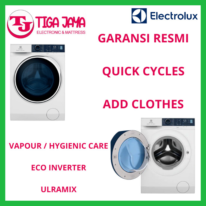Jual ELECTROLUX EWF8024P5WB MESIN CUCI FRONT LOADING 8 KG EWF802 ...
