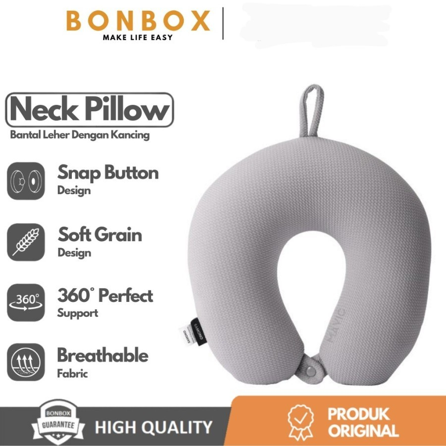 Jual BANTAL LEHER BONBOX BNP3201 Neck Pillow Bantal leher Gambar Kucing ...