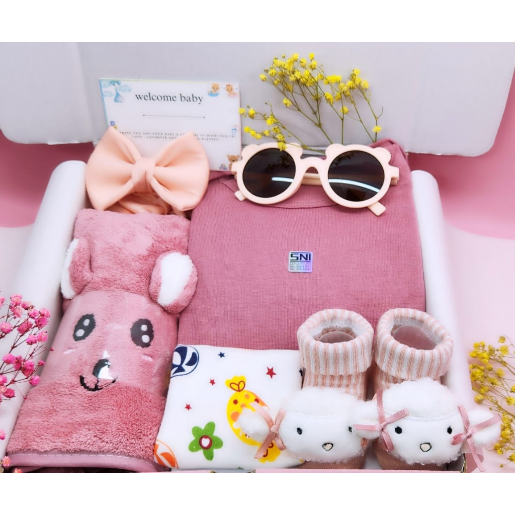 Jual Hampers Bayi | Kado Lahiran Baby Girl | Parcel Lahiran Bayi ...