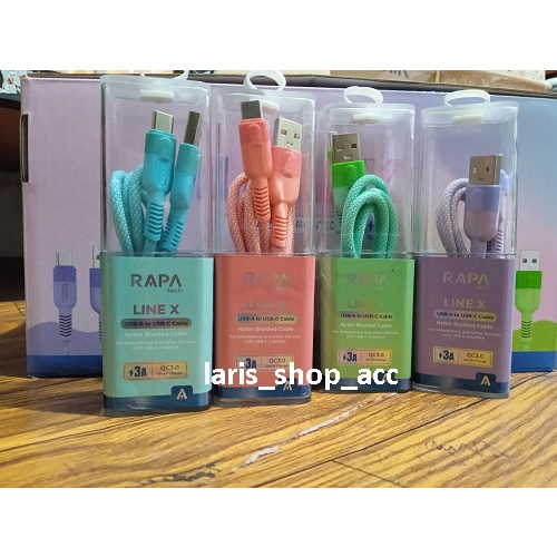 Jual KABEL DATA KABEL CASAN RAPA LINE X | Shopee Indonesia