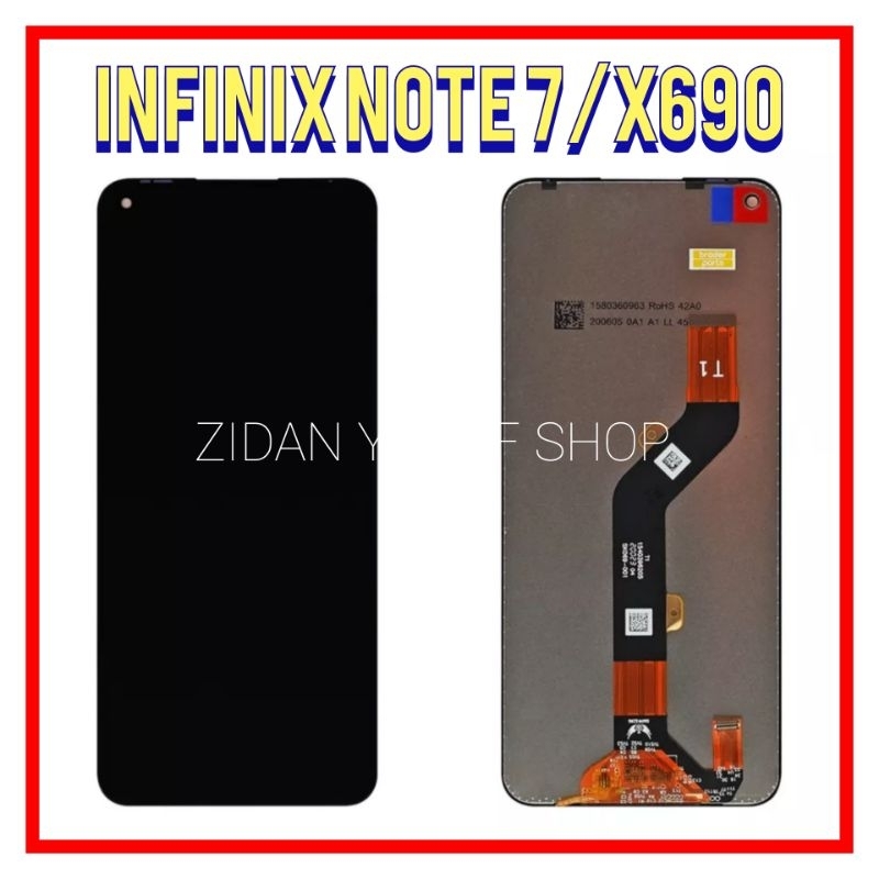 Jual LCD INFINIX NOTE 7 / X690 / X690B FULSET ORIGINAL | Shopee Indonesia
