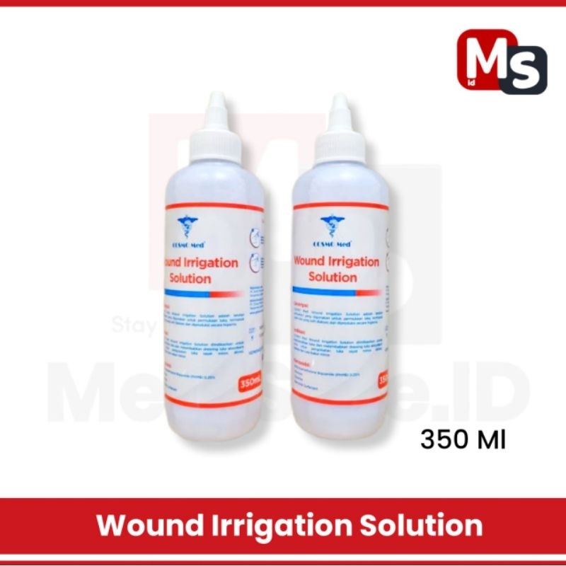 Jual Wound Irrigation Solution 350 Ml Cosmomed Pencuci Luka Sejenis ...