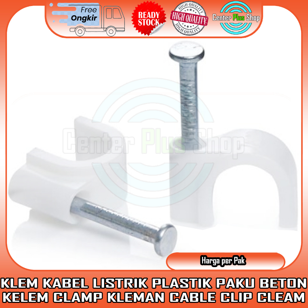 Jual Central Klem Kabel 6 7 8 9 10 12 17 Mm Clem Cable Warna Putih ...