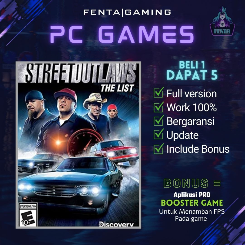 Jual STREET OUTLAWS THE LIST - GAME PC - GAME LAPTOP | Shopee Indonesia
