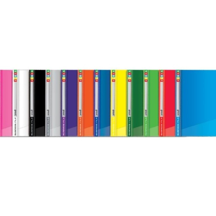 Jual Business File Map Folio Folder File Bisnis Jenia f4 warna 1 Pack ...