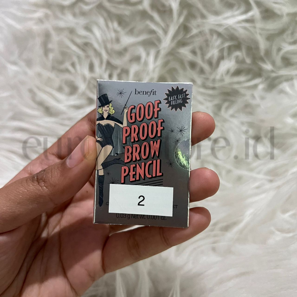 Jual READY STOCK Benefit Goof Proof Brow Pencil Travel Size | Shopee ...