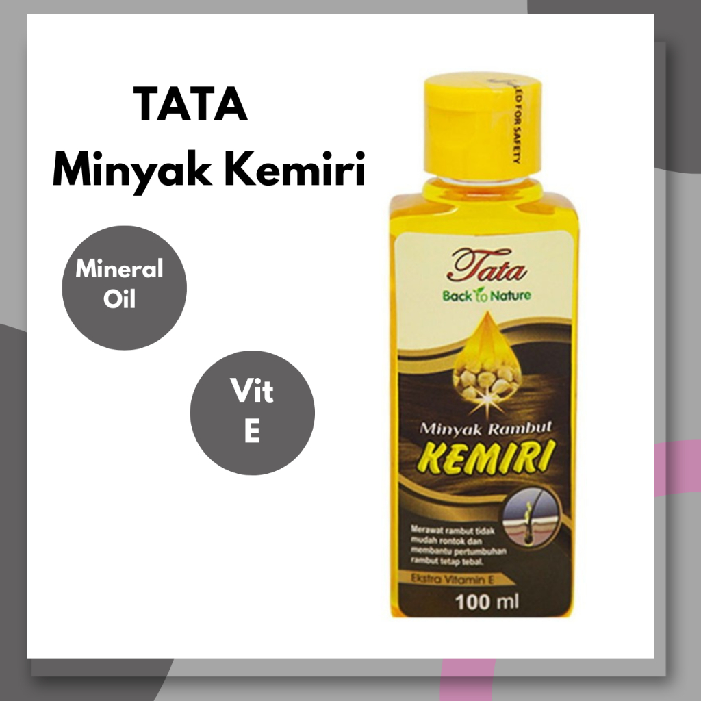 Jual Tata Minyak Rambut Kemiri 100ml | Shopee Indonesia