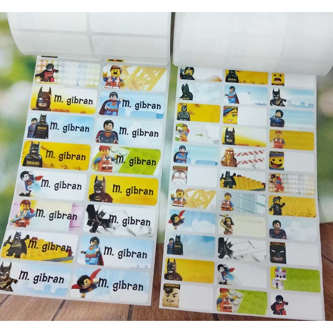 Jual Label Nama Import Waterproof LEGO | Shopee Indonesia