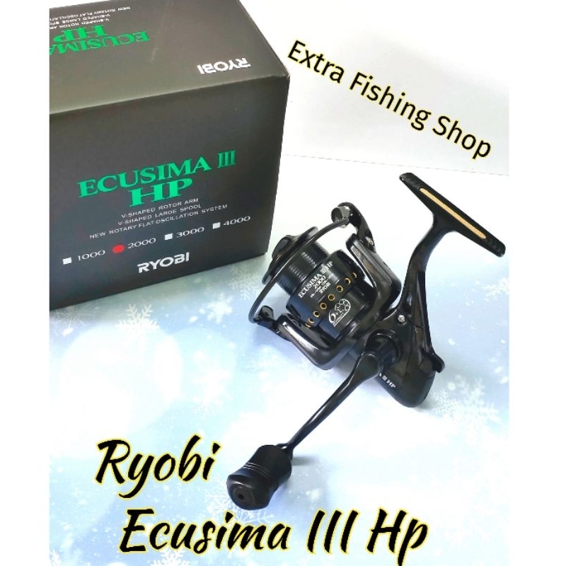 Jual Reel Ryobi Ecusima III HP 1000 2000 Power Handle | Shopee Indonesia