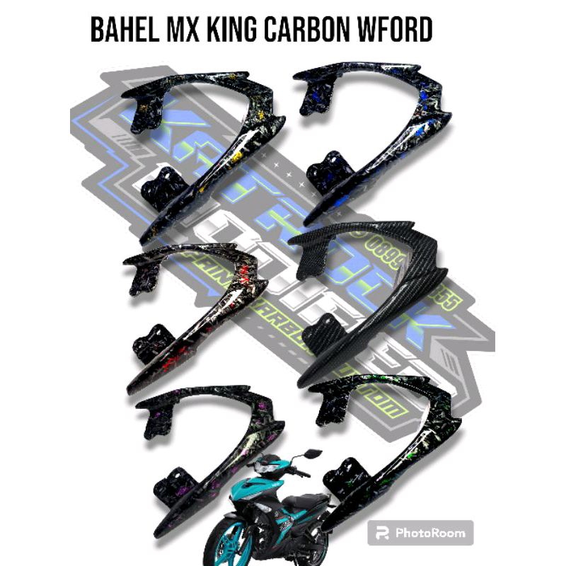 Jual BEHEL MX KING. BEGEL MX KING 150CC CARBON CELUP DAN WFORD BIRU ...