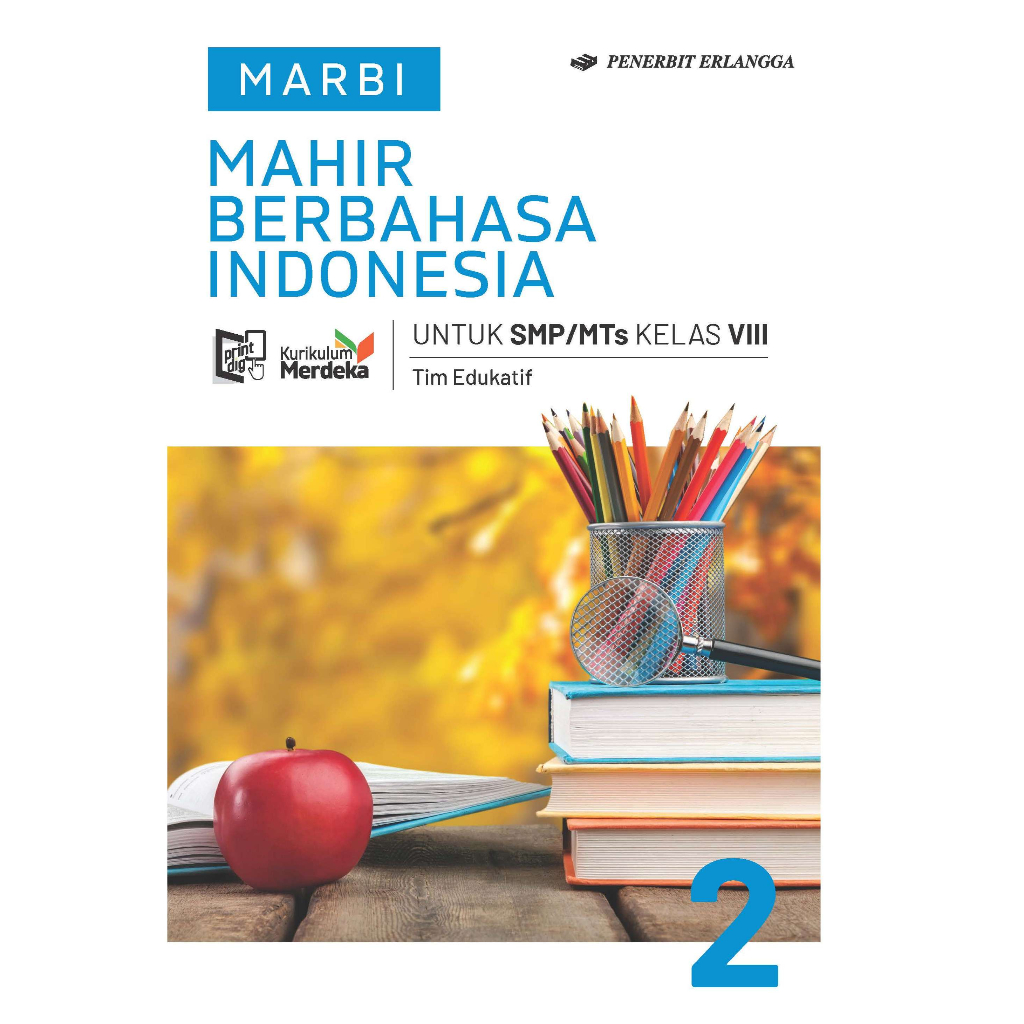 Jual BUKU SMP KURIKULUM MERDEKA KELAS 8 ERLANGGA MTK INDO IPA IPS PJOK ...