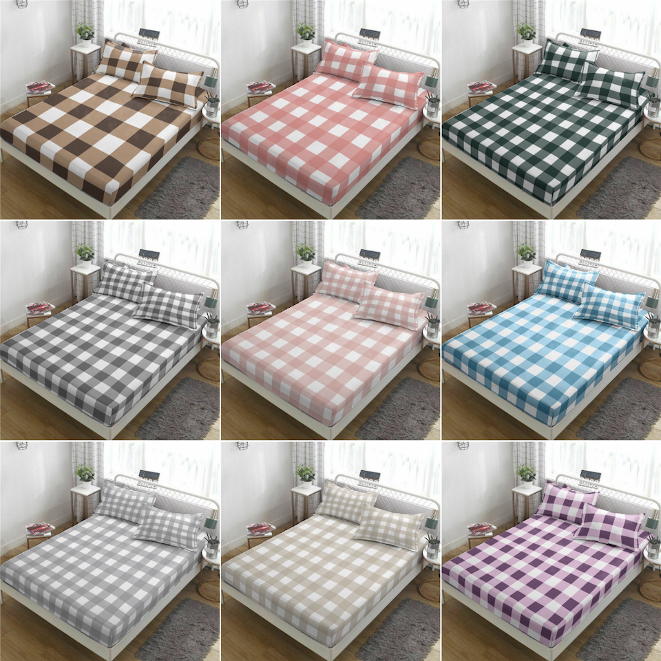 Jual SPREI DISPERSE MOTIF EMILY KOREA 120x200 / 160x200 / 180x200 ...