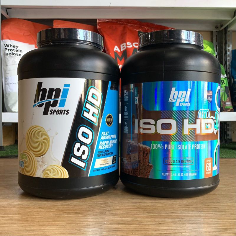 Jual BPI Sports Iso HD 5 lb 4.8 lbs whey protein isolate zero sugar | Shopee Indonesia