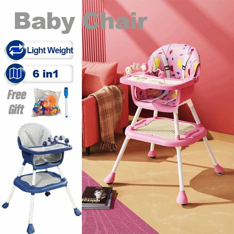 Jual Kursi makan bayi multifungsi 6 in 1 meja makan makan bayi dan ...