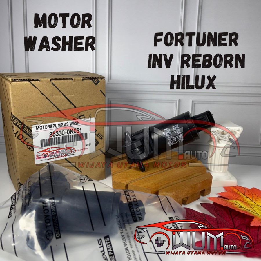 Jual MOTOR PUMP WASHER DINAMO POMPA AIR WIPER INNOVA REBORN FORTUNER ...