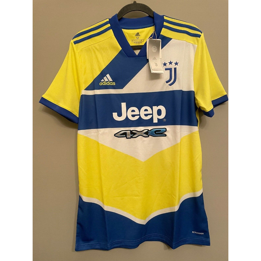 Jual jersey cowo adidas Juventus FC Yellow Third 2021-2022 GS1439 ...
